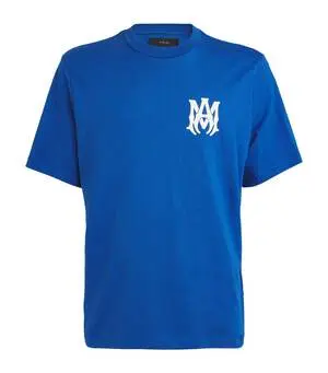 Amiri Cotton Core Logo T-shirt Blue