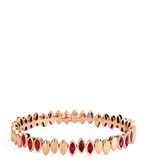 NETALI NISSIM And Ruby Bracelet - Rose Gold
