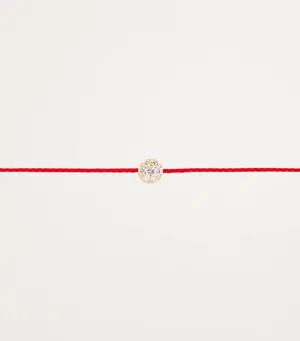 REDLINE Yellow Gold And Diamond Illusion Bracelet