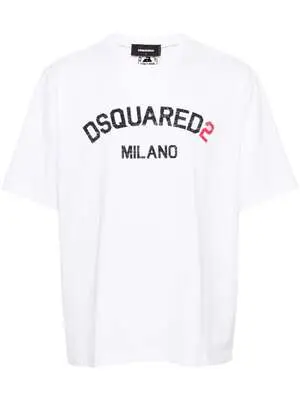 Dsquared2 Logo-print Cotton T-shirt