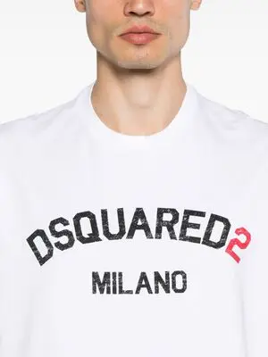 Dsquared2 Logo-print Cotton T-shirt