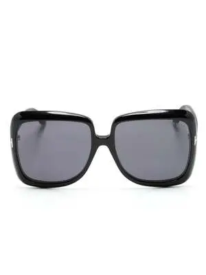 TOM FORD Lorelai Oversize-frame Sunglasses - Black