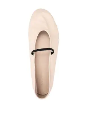 THE ROW Almond-toe Ballerina Flats