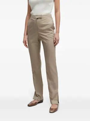 BOSS Mid-rise Slim-fit Trousers