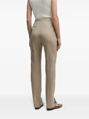 BOSS Mid-rise Slim-fit Trousers