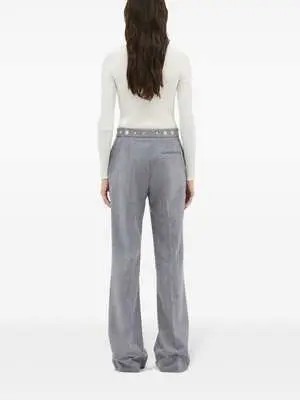 MSGM Eyelet-detail Tailored Trousers