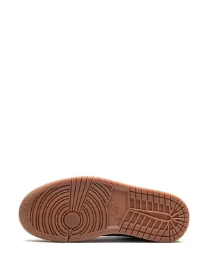 JORDAN X Travis Scott Air 1 Retro Low Canary Sneakers - Neutrals