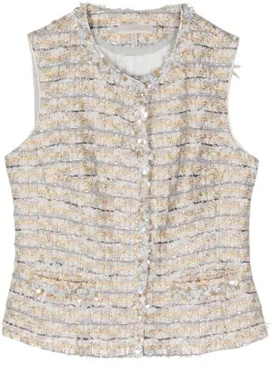 Shiatzy Chen Sleeveless Outerwear For Women