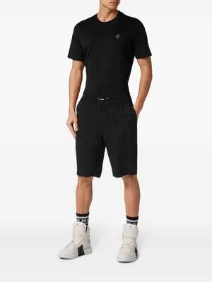 Philipp Plein Monogram-jacquard Bermuda Shorts