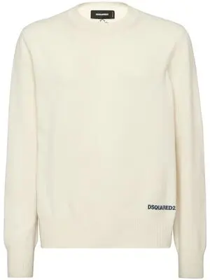 Dsquared2 Logo-print Knitted Jumper