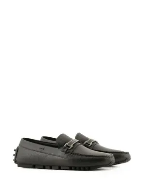 Emporio Armani Leather Driving Shoes