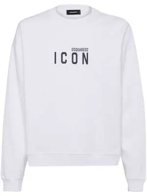 Dsquared2 Icon Print Cotton Sweatshirt