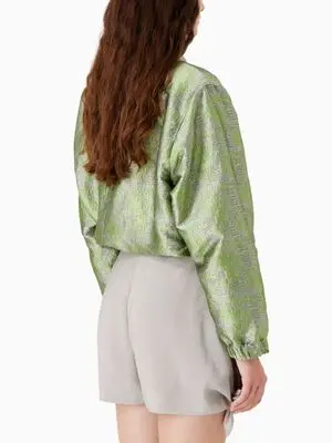 Emporio Armani Jacquard Bomber Jacket