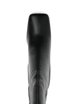 Senso Saryne 90mm Leather Boots - Black