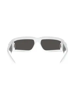 Dolce & Gabbana Logo Wraparound Sunglasses