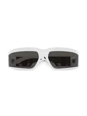 Dolce & Gabbana Logo Wraparound Sunglasses