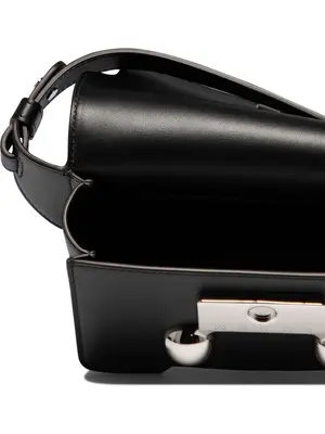 Marni Trunkaroo Leather Crossbody Bag - Black