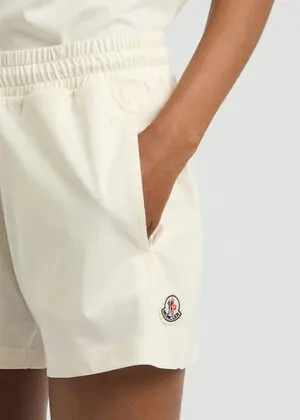 Moncler Panelled Cotton Shorts