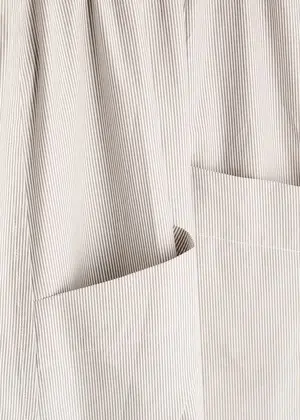 BY MALENE BIRGER - Catterine Striped Cotton-poplin Midi Skirt