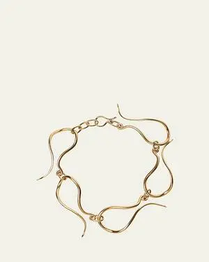 BEATRIZ PALACIOS 18k Vermeil Root Choker Necklace - Gold