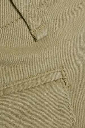 Rag & Bone Cotton-blend Twill Wide-leg Pants