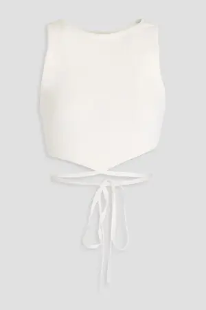 ALICE + OLIVIA Alice + Olivia Latia Cropped Top