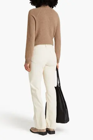 RE/DONE 70s Cotton-corduroy Bootcut Pants - Ivory
