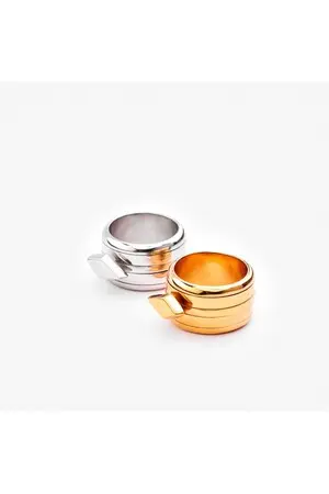 SOKO Tuliza Statement Spinner Mental Health Ring - Gold