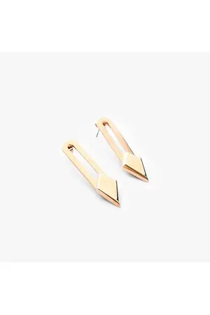 SOKO Tuliza Maxi Sliding Spinner Drop Earrings - Silver