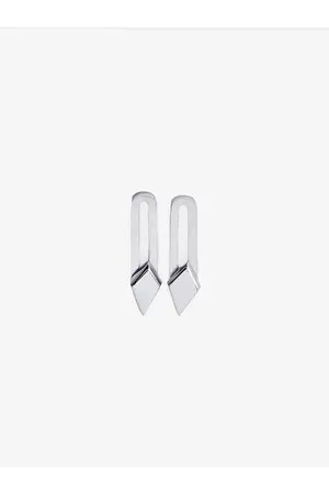 SOKO Tuliza Midi Sliding Drop Earrings - Silver