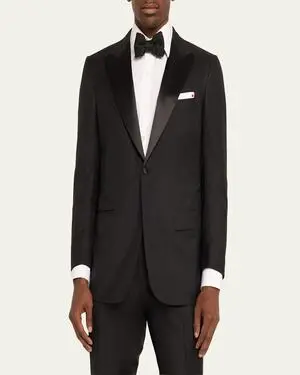 Kiton Peak Wool Tuxedo