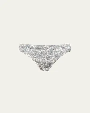ERES Avoine Cheeky Floral-print Briefs
