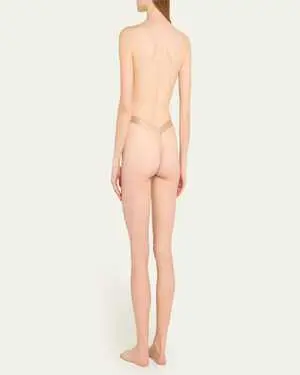 Fashion Forms U-plunge Backless Thong Bodysuit