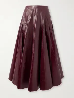 Bottega Veneta Pleated Skirts