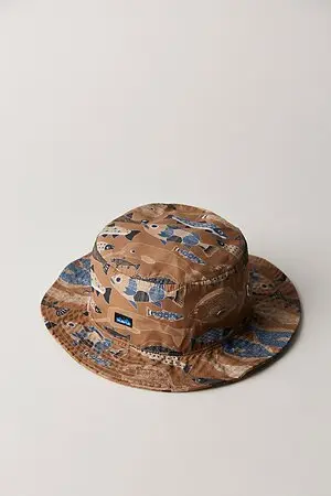 KAVU KAVU Printed Bucket Hat Fish Fill