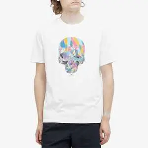 Paul Smith Multi Colour Skull T-shirt