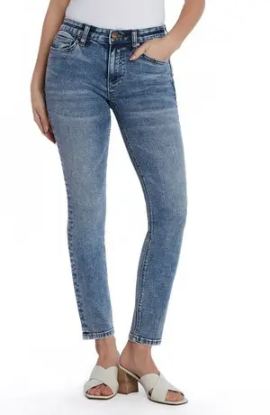 Hint Of Blu Mid Rise Jeans For Women