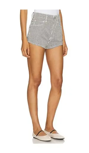 GRLFRND Kyla Hot Short - Ticking Stripe