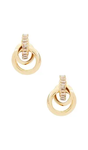 8 Other Reasons Willow Mini Hoop Earrings - Gold