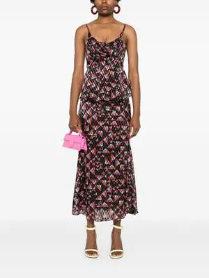 Isabel Marant Étoile Kalisia Geometric-print Tank Top