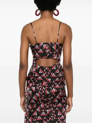 Isabel Marant Étoile Kalisia Geometric-print Tank Top