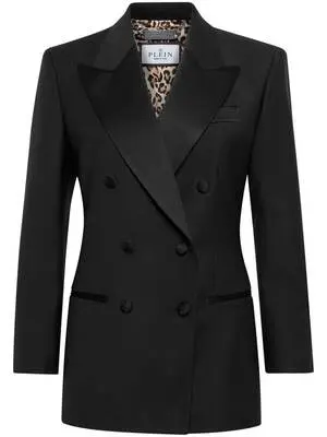 Philipp Plein Straight Hem Blazers For Women