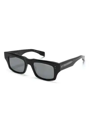 Dita Cosmohacker Rectangle-frame Sunglasses - Black