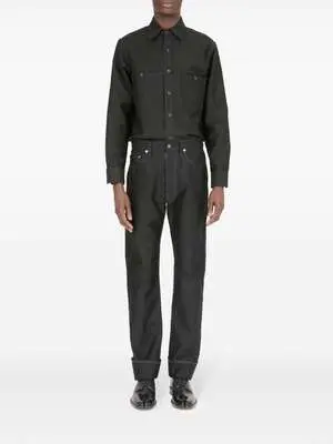 MAISON MARGIELA Four-stitch Satin Trousers