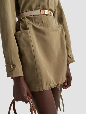Prada Panama Cotton Mini-dress