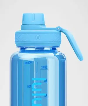 Lululemon Back To Life Clear Bottle 32oz - Ocean Wave