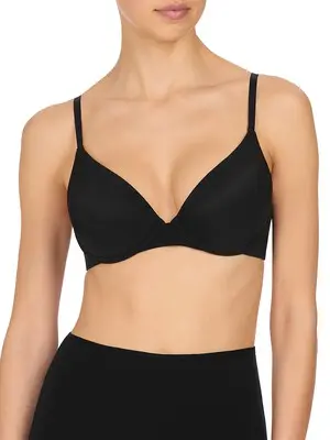 Natori Minimal Convertible Push-up T-shirt Bra - Black