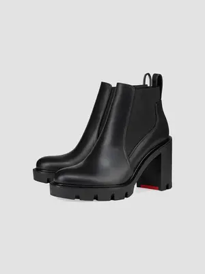 CHRISTIAN LOUBOUTIN Marchacroche Lug Booties