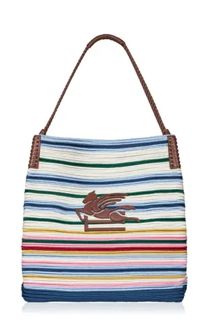 Etro Libra Trimming Large Shopping Tote Multi