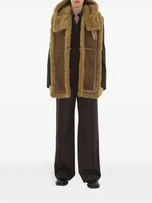 Burberry Hooded Shearling Scarf
